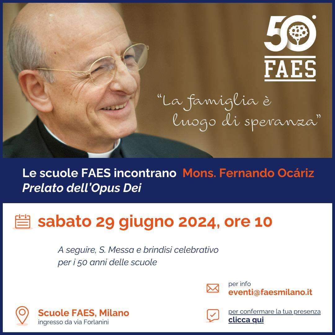 50 Anni delle Scuole FAES - Faes Milano